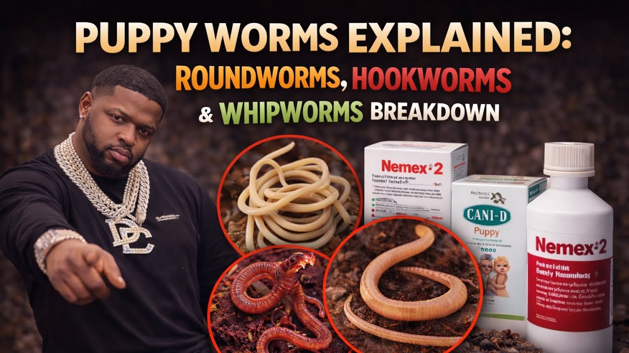 Puppy Worms EXPLAINED: Roundworms, Hookworms & Whipworms Breakdown ...