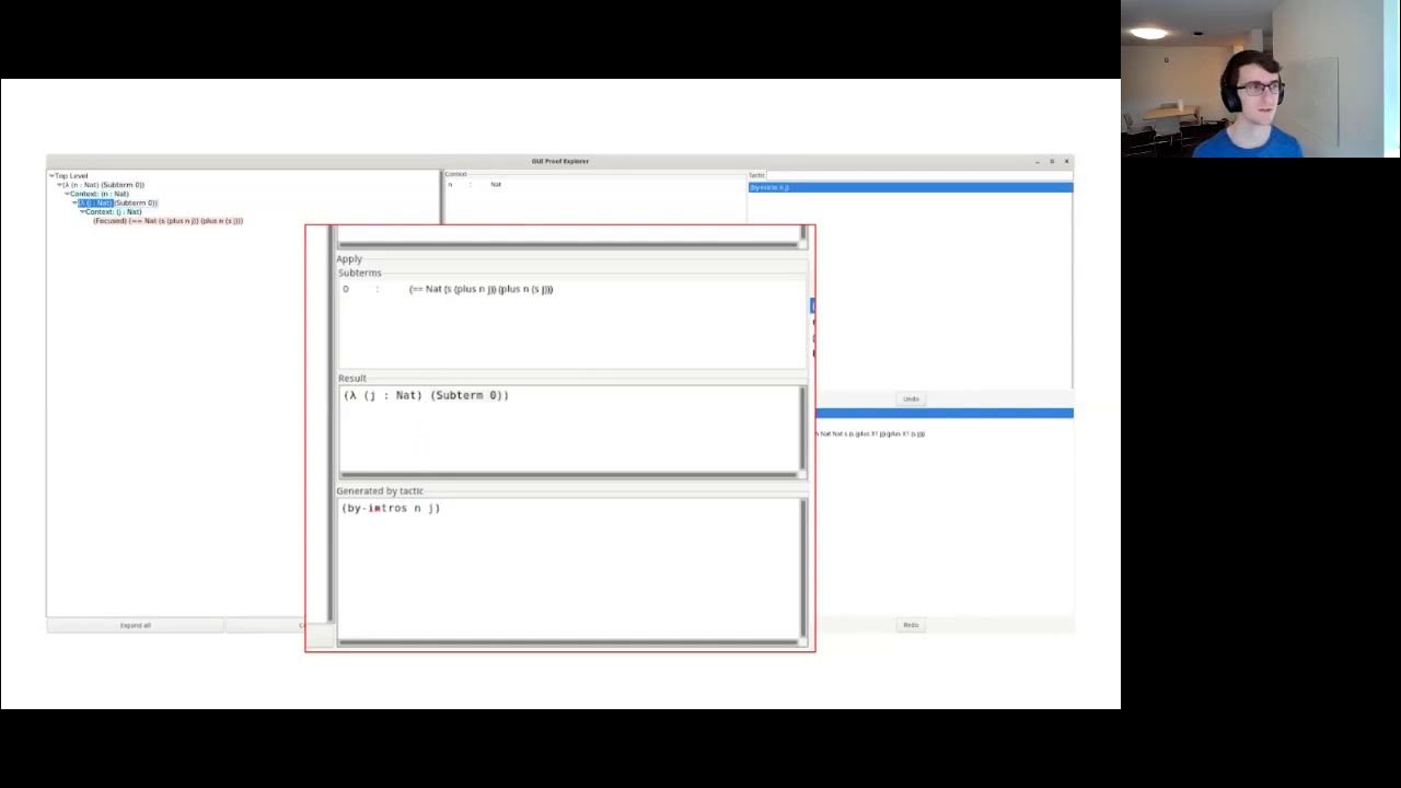 ProofViz An Interactive Visual Proof Explorer - Daniel Melcer | Lambda Days 2021 - YouTube