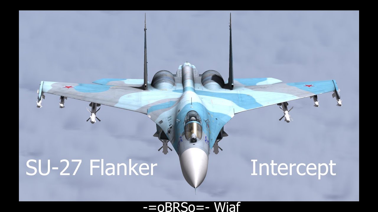 DCS SU-27 Intercept (Wiaf's Odyssey into DCS Episode 7) - YouTube