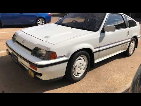 1986 JDM CRX F1 Special Edition - YouTube