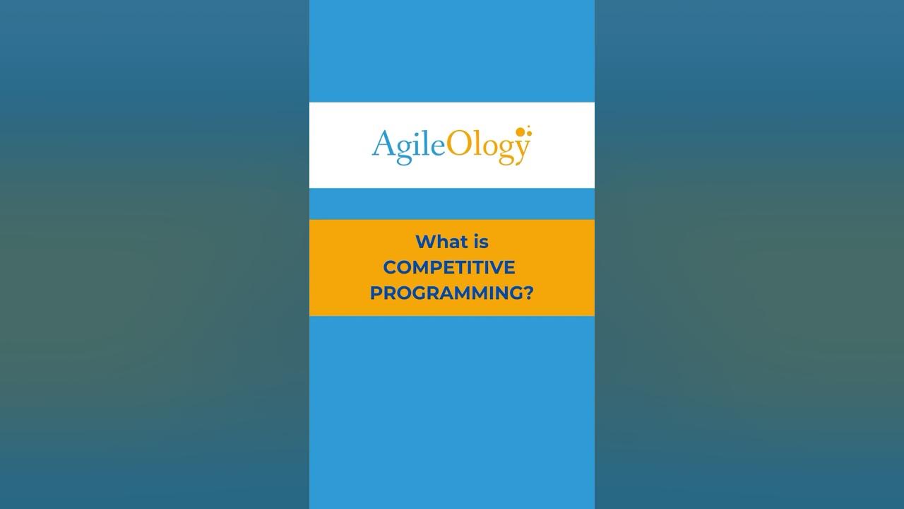 What is COMPETITIVE PROGRAMMING? - YouTube