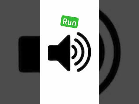 run meme sound effect #sound #viral #memes
