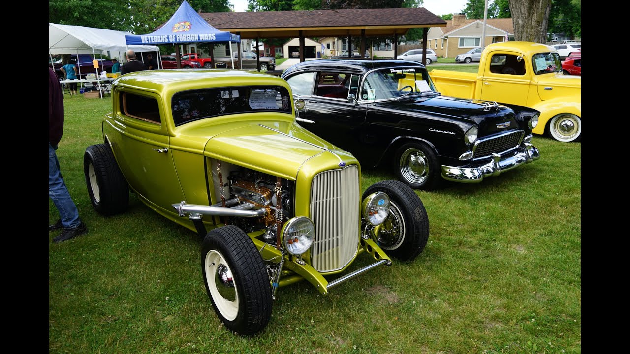 CAR SHOW IN WAYLAND MICHIGAN 6/8/2024 - YouTube