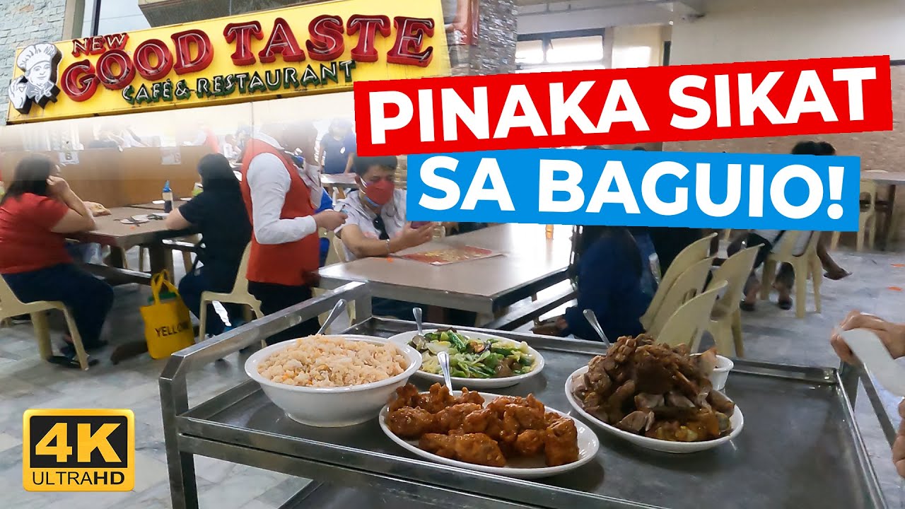 Baguio City's Famous GOOD TASTE RESTAURANT Tour - YouTube