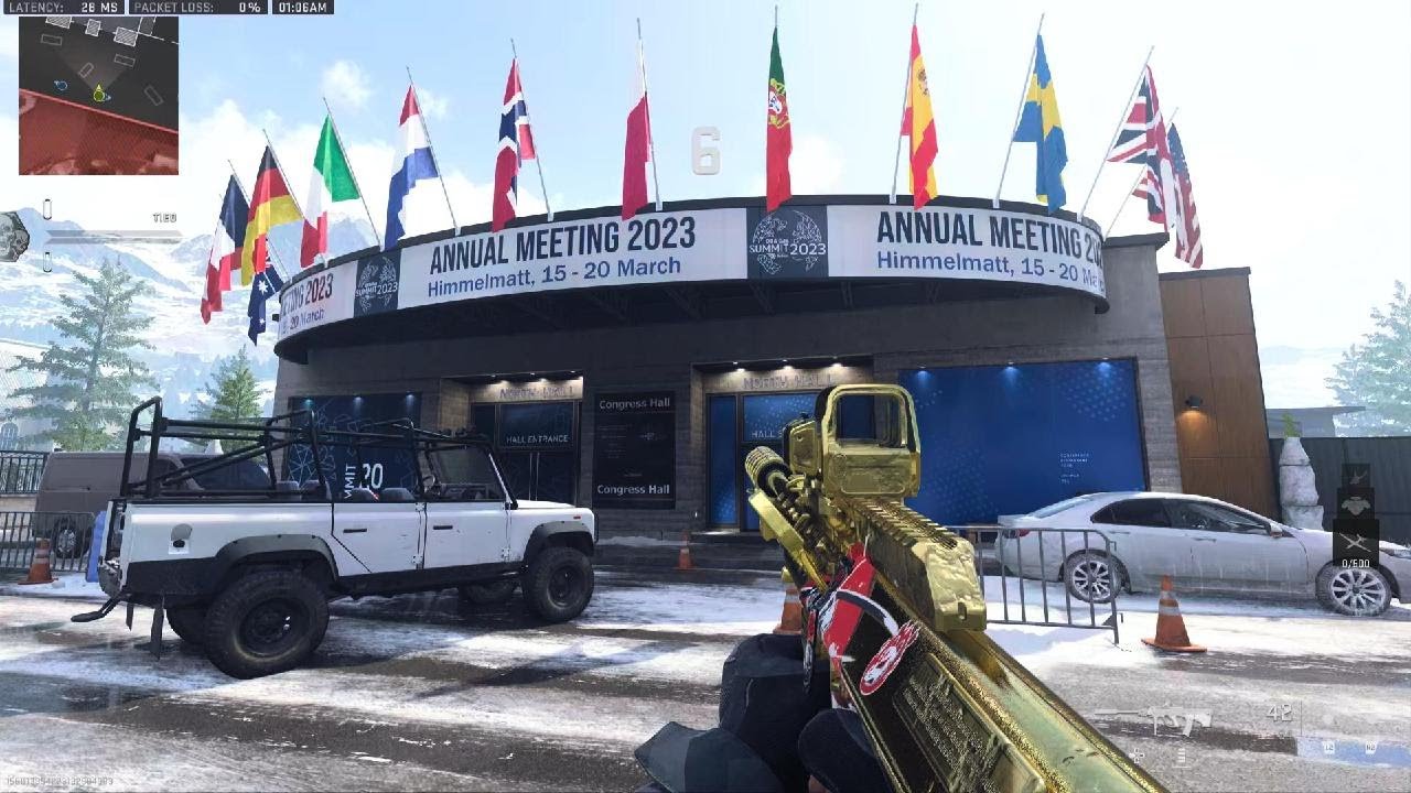 First time plays a new map Himmelmatt Expo in Call of Duty: Modern ...
