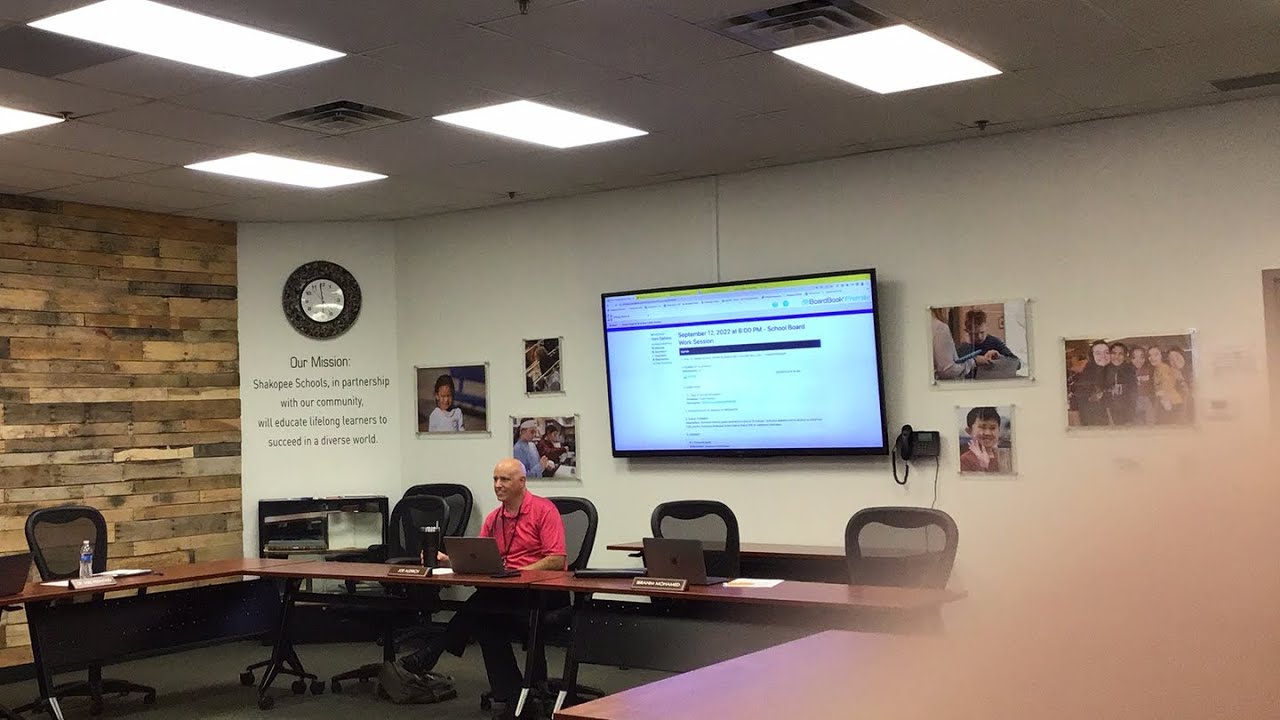 Sept 12,2022 School Board Work Session - YouTube