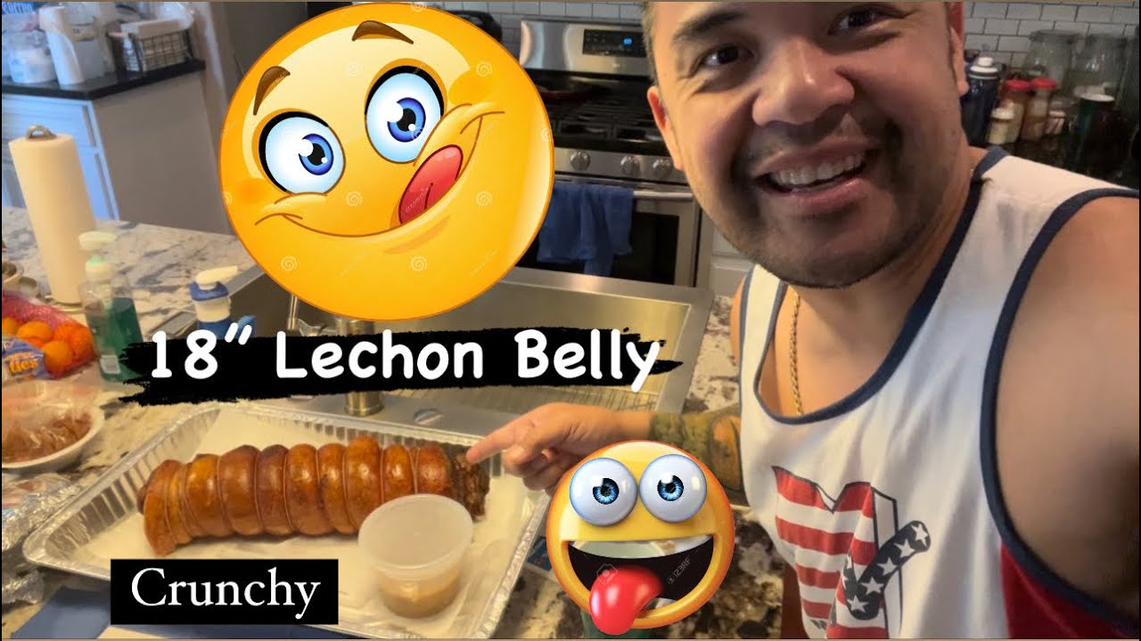 Picking up our Lechon Belly…Let’s eat! Join me guysss! Panalo! - YouTube