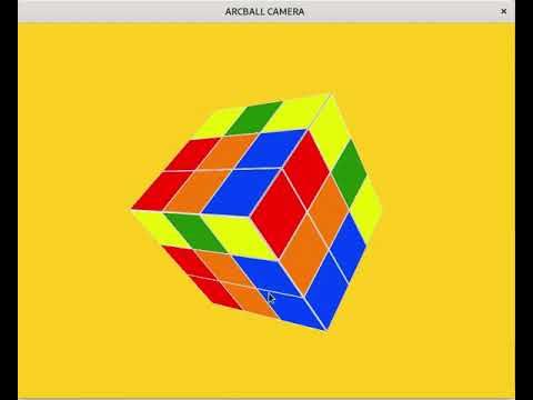 Arcball Camera made with C++ and OpenGL - YouTube