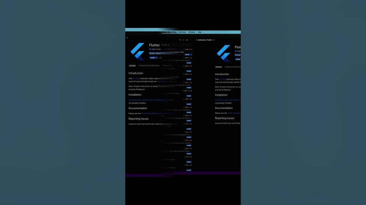 How to install Flutter Extension in VsCode - YouTube