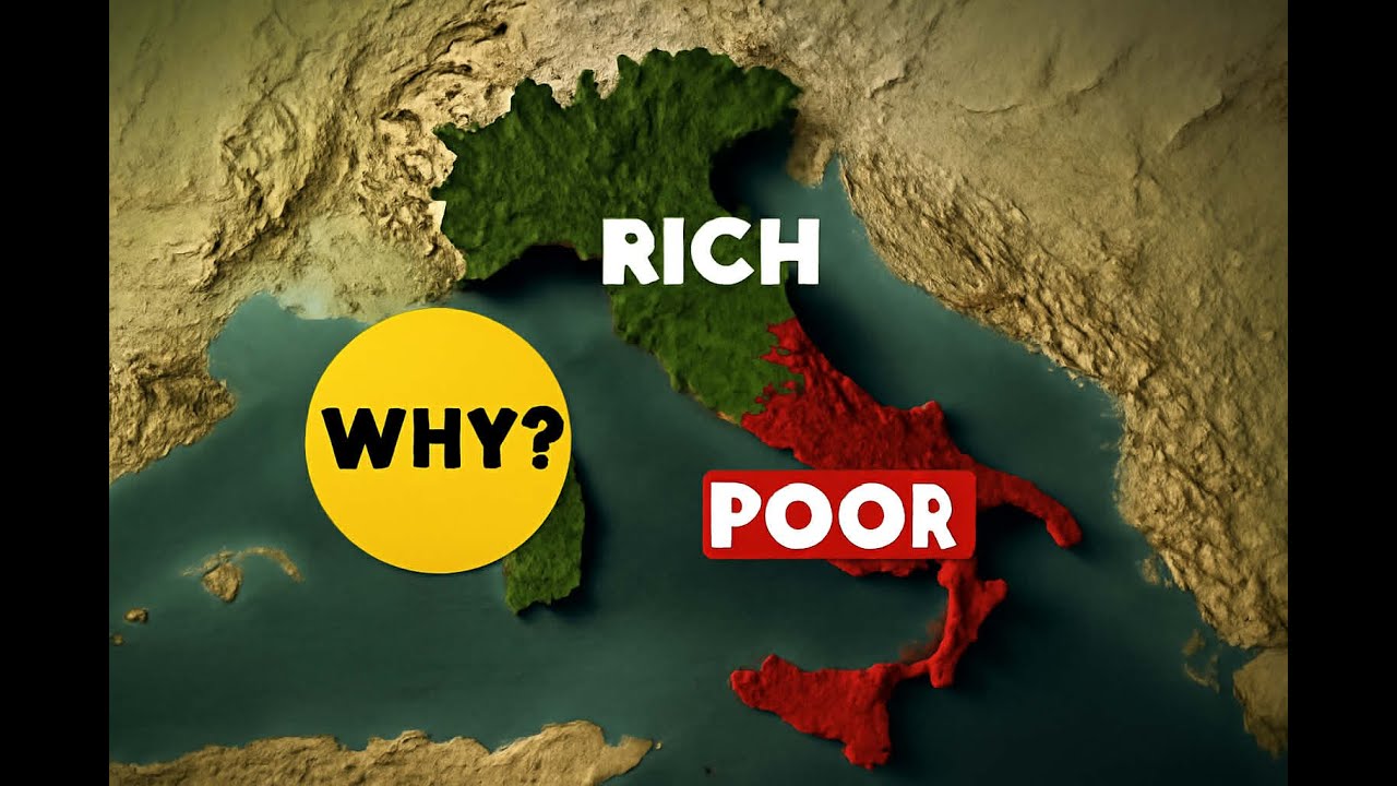 Why Italy Is So Divided: The Maps That Explain Everything - YouTube