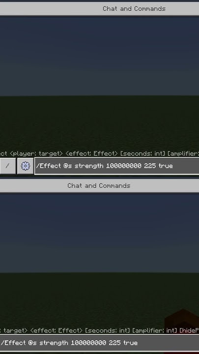 How to use /effect in minecraft bedrock #minecraft #shorts #gaming ...