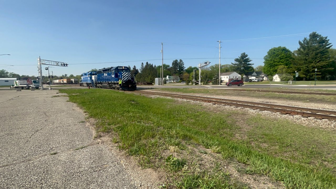 GLC Great Lakes central railroad Cadillac crew going to get the train ...