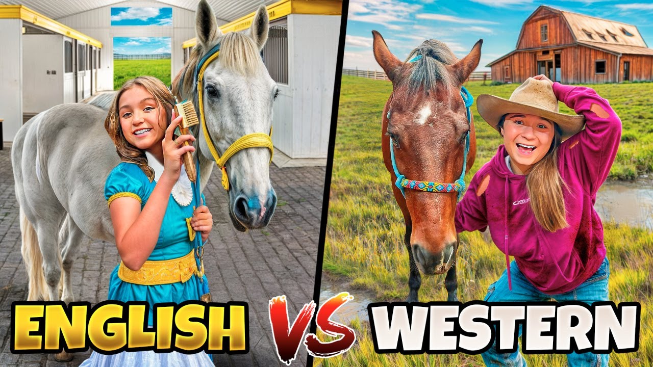 English vs. Western Riders – Who Rides Better? - YouTube