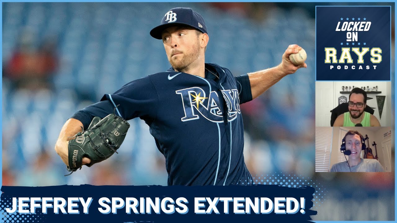 Jeffrey Springs Contract Extension! | Locked On Rays - YouTube