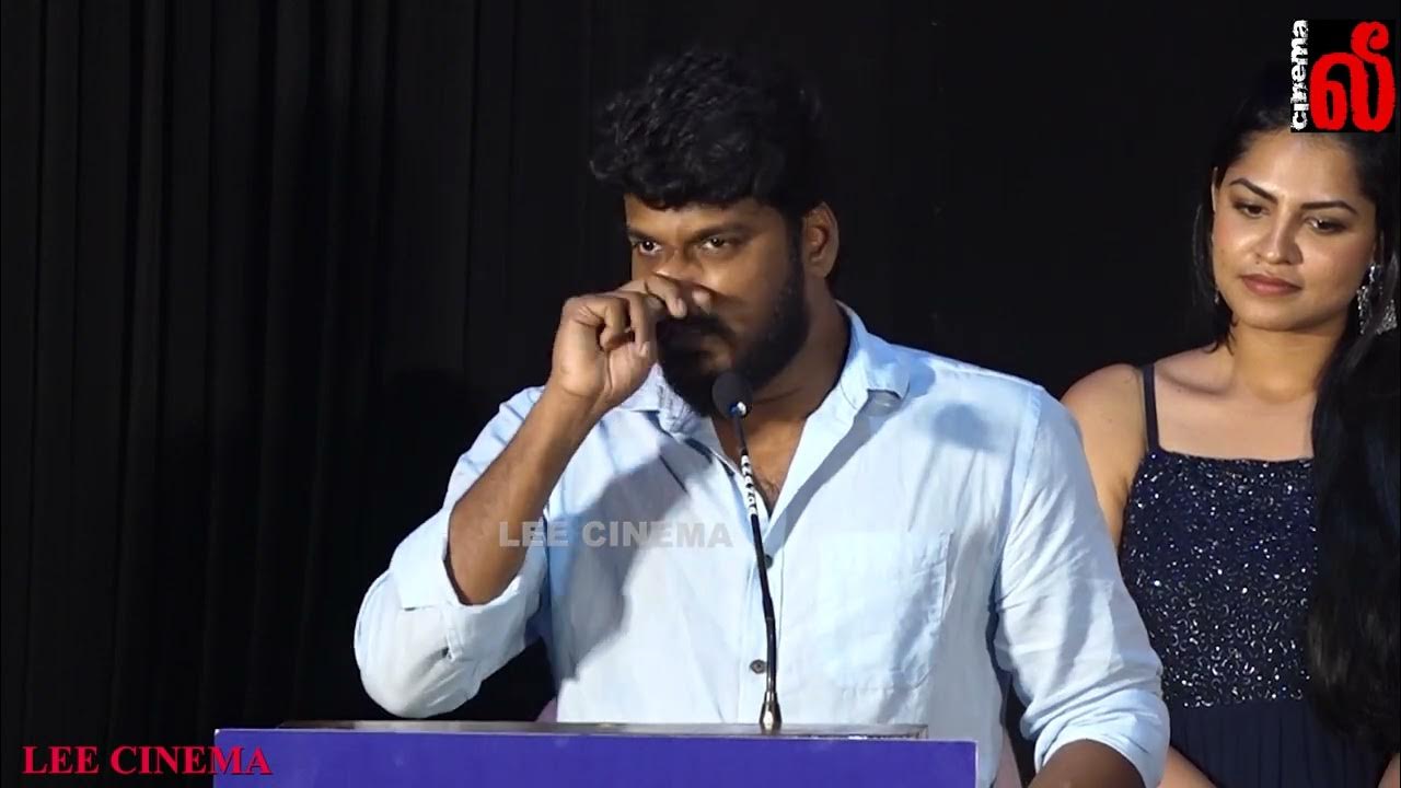 என்னால நடிக்கவே முடியல! Manikandan Ultimate Speech at Mathagam Hotstar Specials Press Meet - YouTube