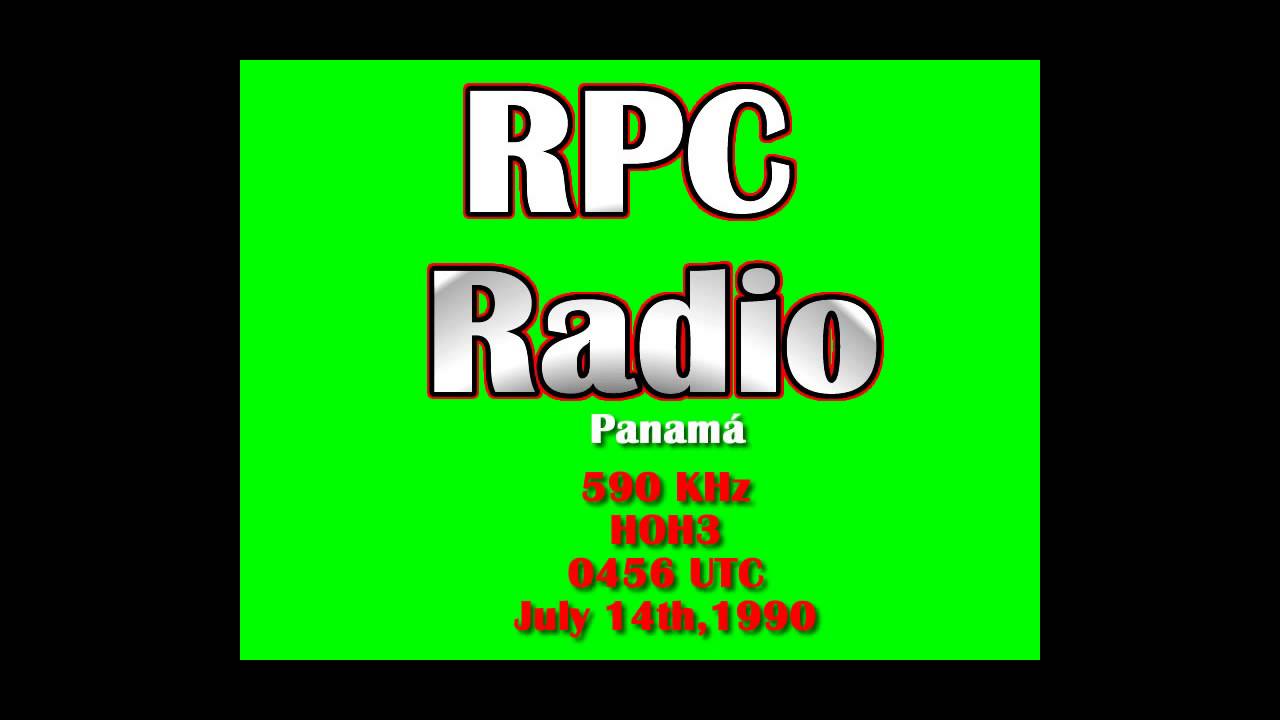 🇵🇦 RPC Radio 590 AM - Panamá - Onda Media - 1990 - YouTube