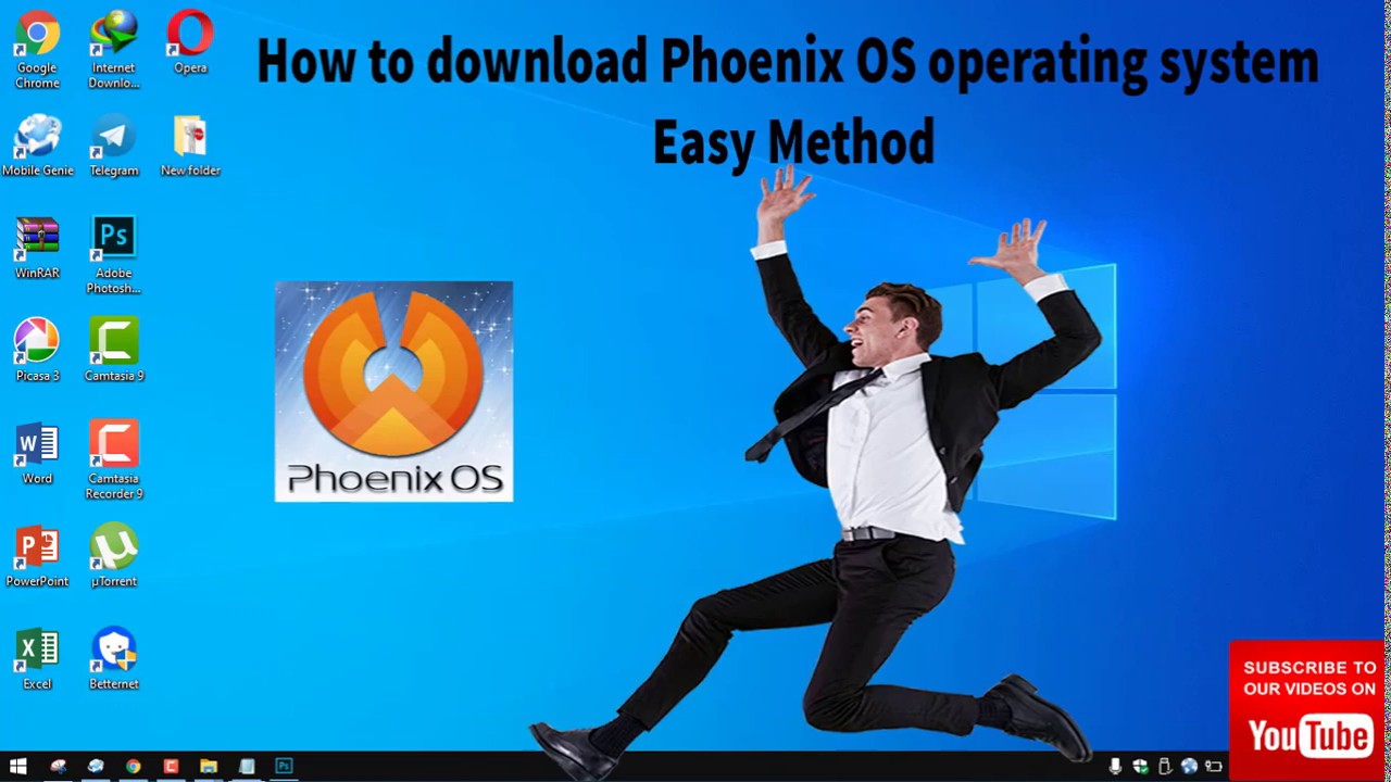 How to download Phoenix OS operating system easy method - YouTube