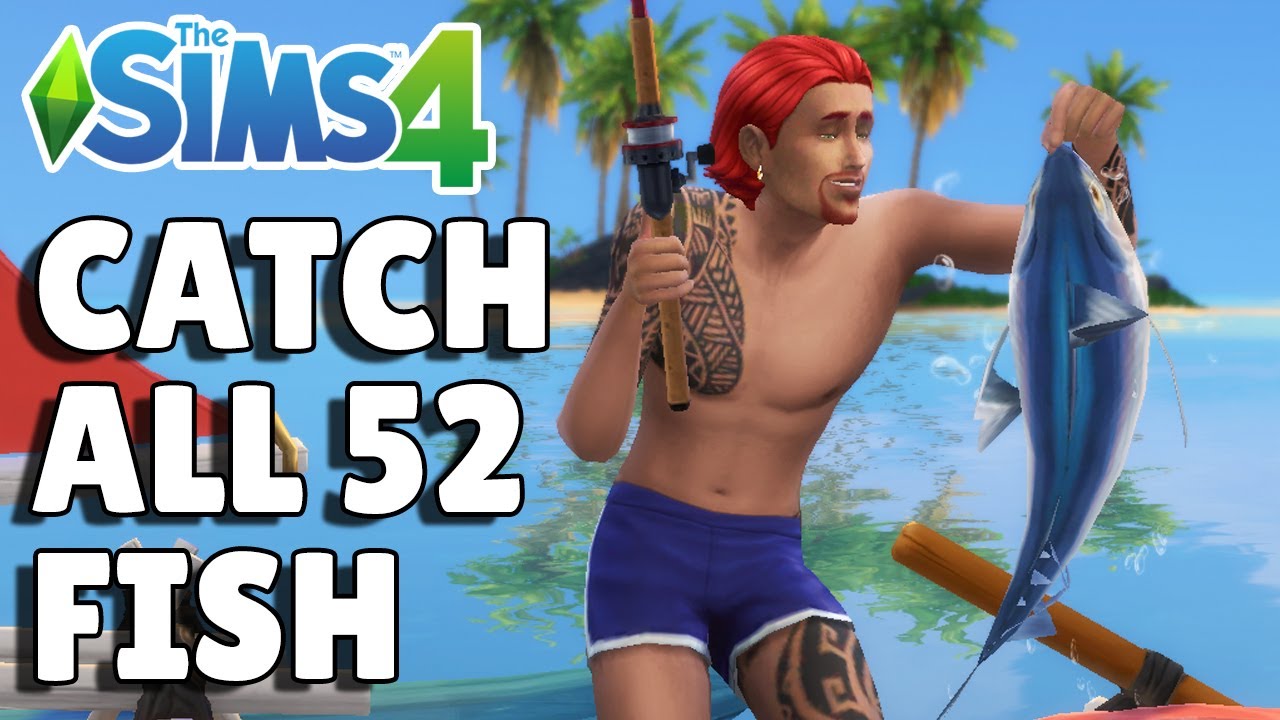 How And Where To Catch Every Fish | The Sims 4 Guide - YouTube