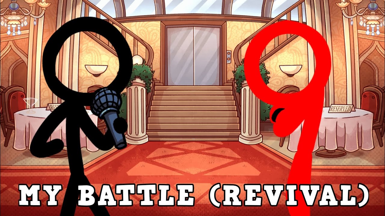 {FNF} My Battle Revival But The Chosen One Vs The Dark Lord Sings It ...