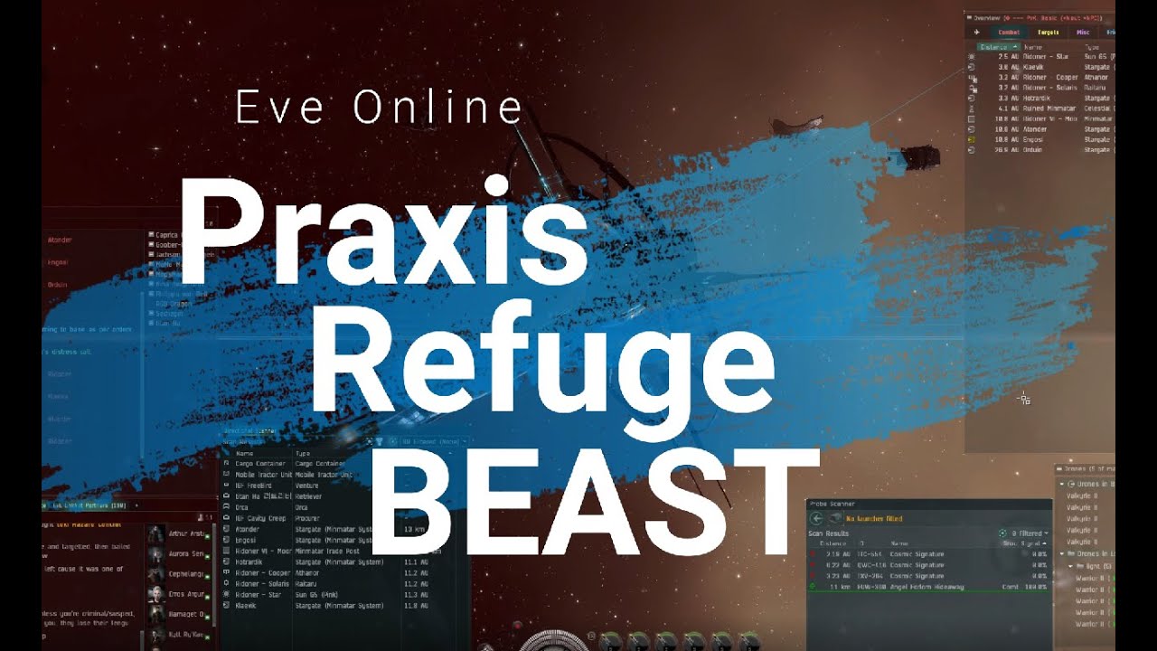 Eve Online: Praxis Refuge Beast - YouTube