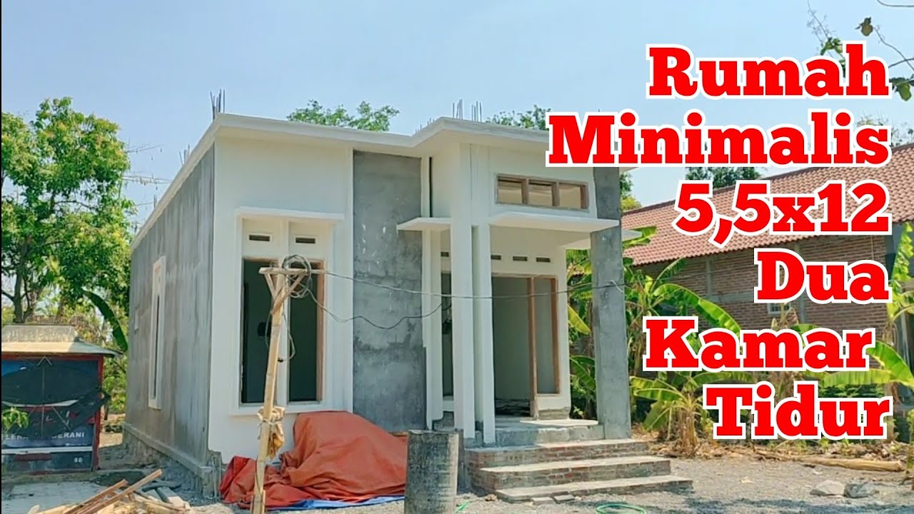 RUMAH MINIMAliS 5,5x12 PROGRES PEMLAMIRAN - YouTube