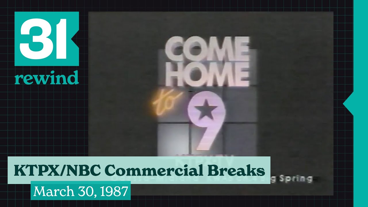 KTPX/NBC Commercial Breaks, 3/30/1987 - YouTube