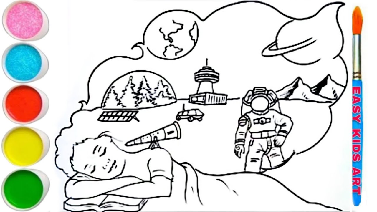 Draw Your Dreams Using Simple Lines - YouTube