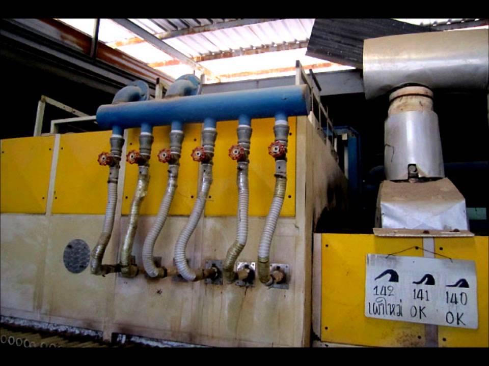 Roller Hearth Kiln - YouTube