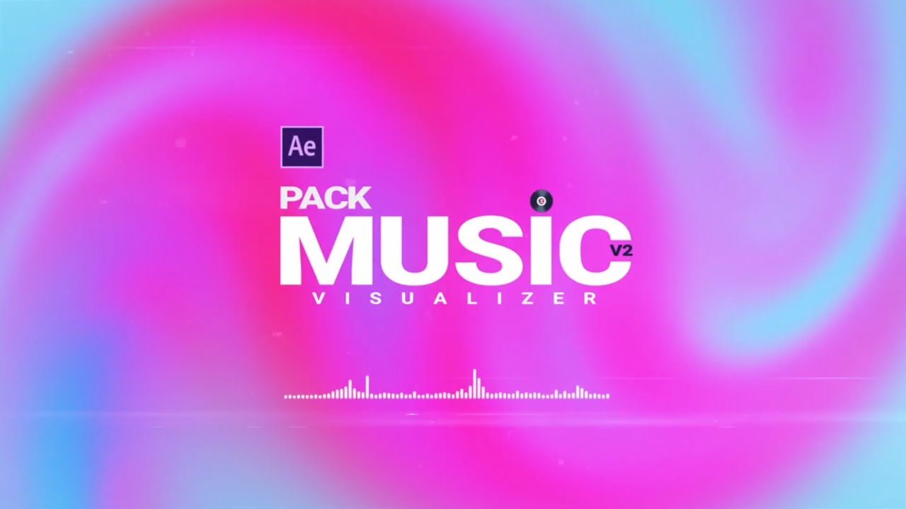 24 Audio Spectrum Visualizer Template - After Effects Template - YouTube