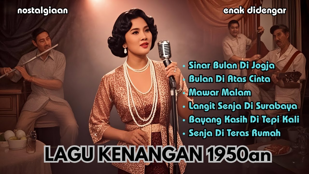 6 LAGU KENANGAN TEMPO DULU 1950an #lagukenangan #lagunostalgia - YouTube