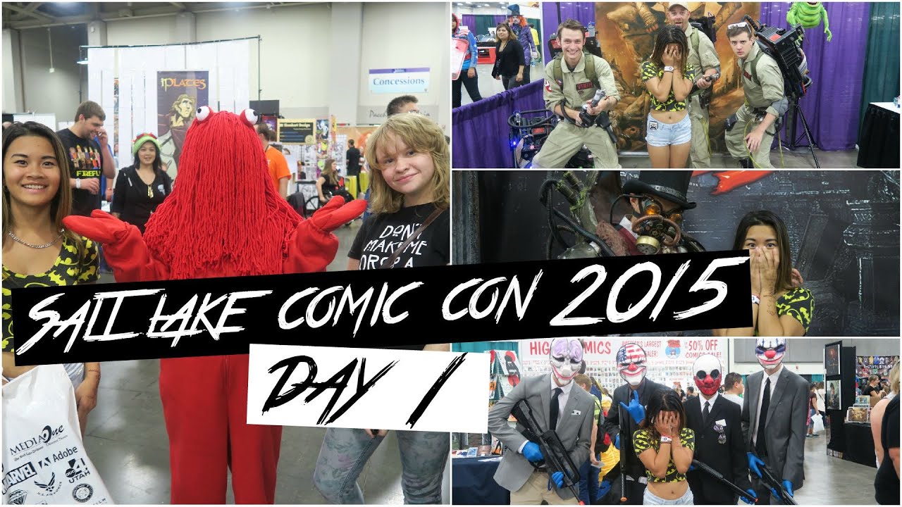 Salt Lake Comic Con 2015 - Day 1! - YouTube