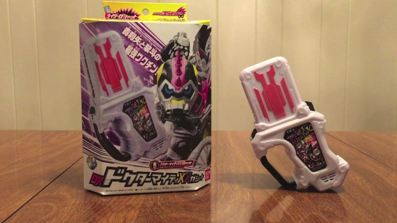 Kamen Rider Ex-Aid DX Doctor Mighty XX Gashat Review - YouTube