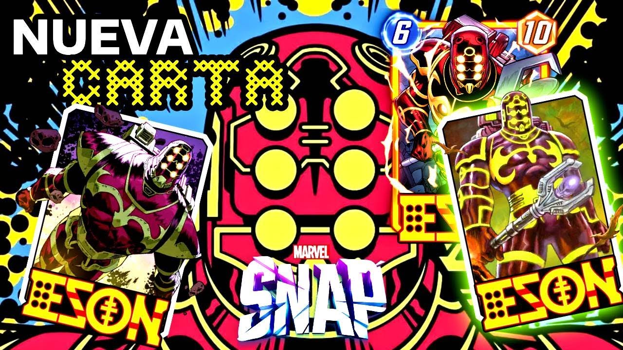 ESON EL CELESTIAL ES EL NUEVO PERSONAJE EN MARVEL SNAP - YouTube