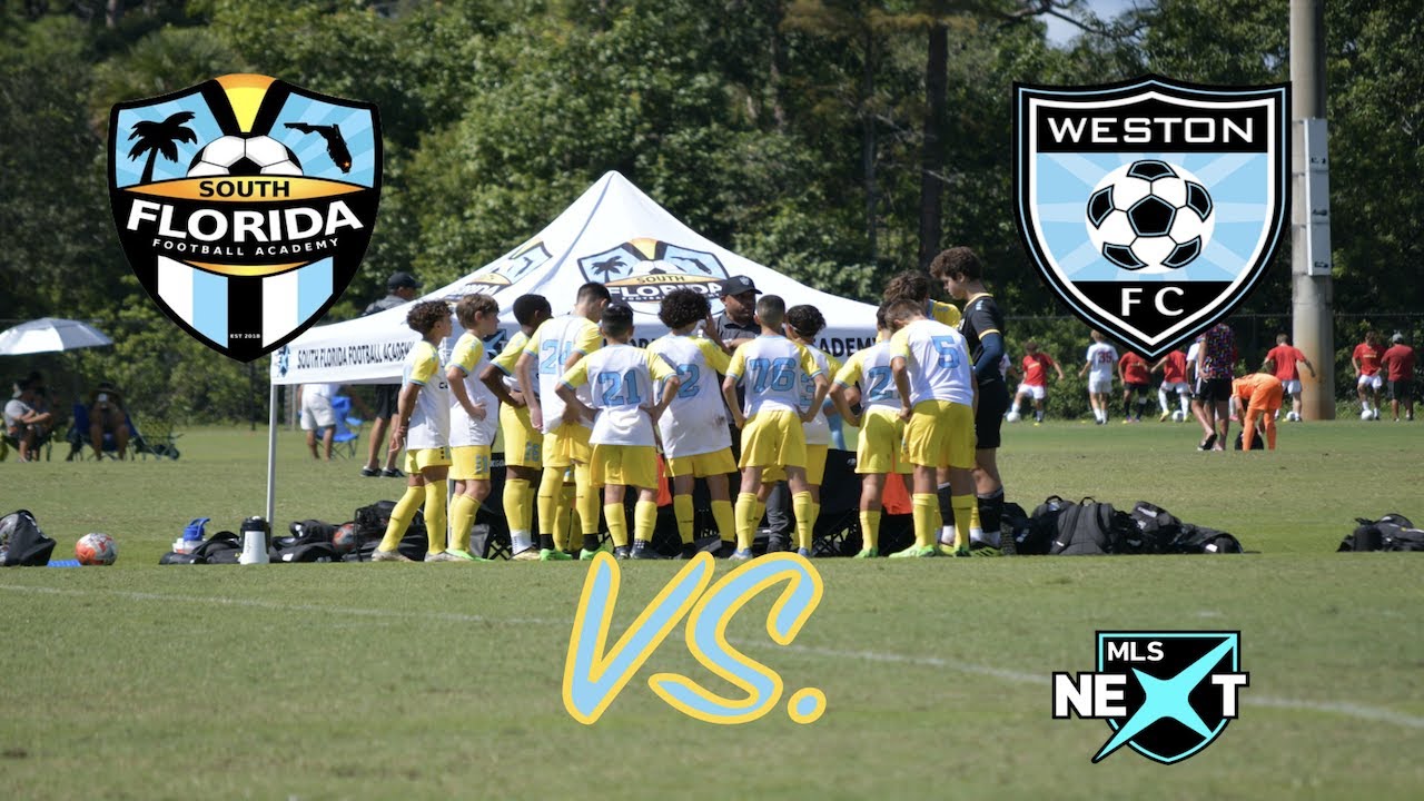 South Florida Football Academy vs Weston FC MLS Next U14 - YouTube