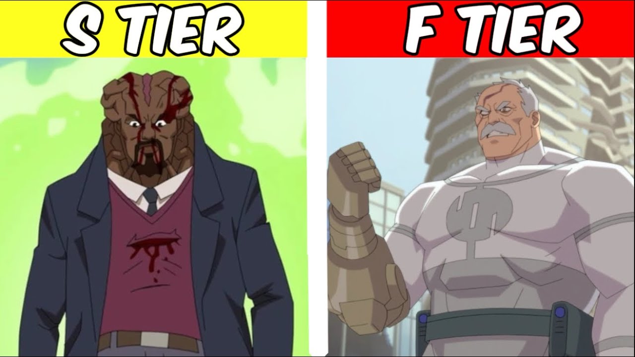 Ranking EVERY INVINCIBLE VILLAIN from SEASON 3 - YouTube
