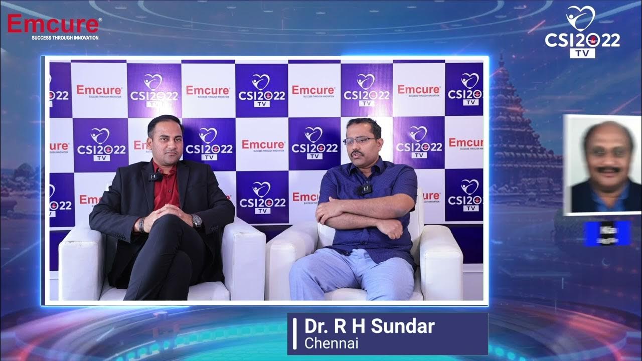 CSI 2022 Dialogue with Dr. R H Sundar, Chennai - YouTube