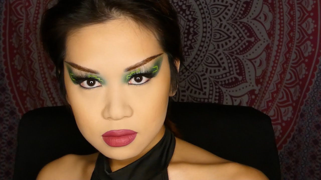 Matrix Makeup Tutorial - YouTube