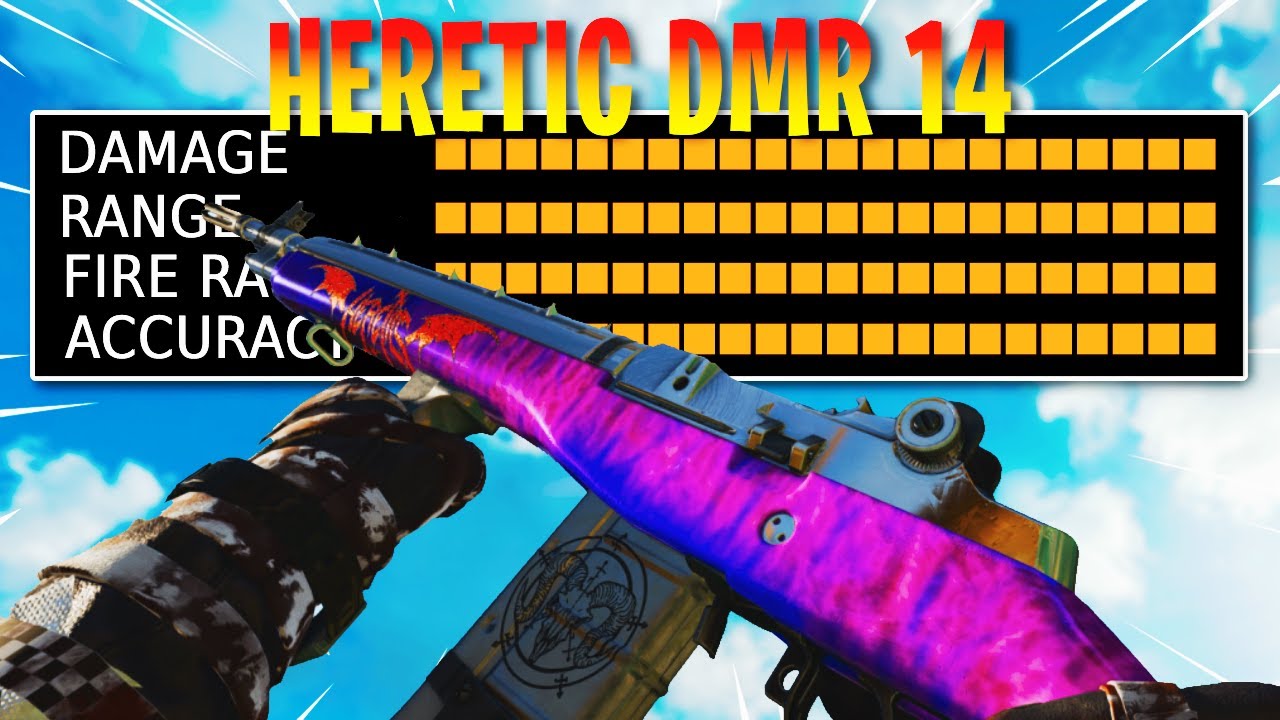 HERETIC DMR! THE ABSOLUTE BEST CLASS SETUP FOR THE DMR 14 TACTICAL RIFLE IN SEASON 6 OF COLD WAR ...