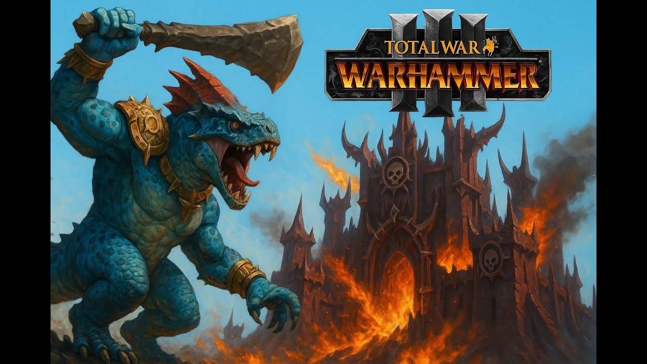 Total War: Warhammer 3 - Lizard men (Itza) - #18 - YouTube