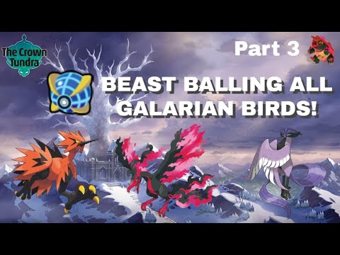 How to get the GALAR BIRDS with 0 Attack IV + Beast Balling All GALAR ...
