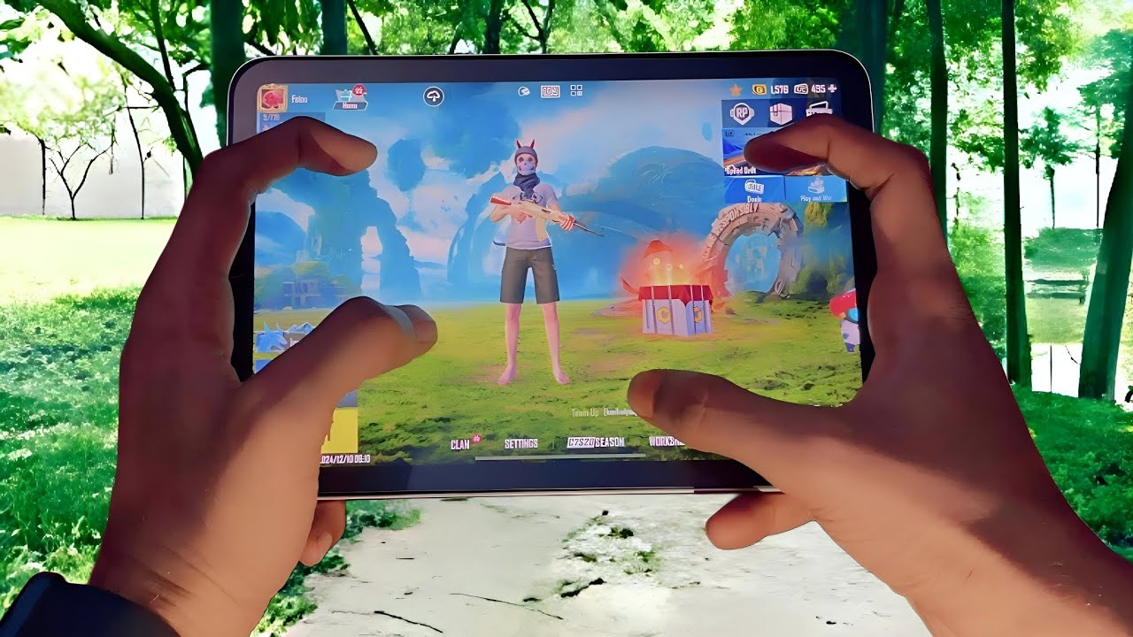 iPad Mini 6 PUBG BGMI HANDCAM 🔥 HDR+EXTREME ♥️ 4 FINGERS CLAW + BEST ...
