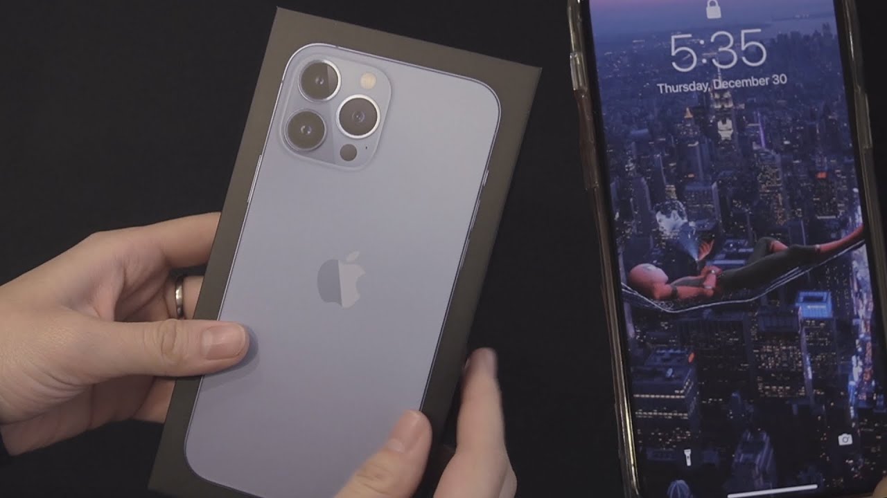 android user switches back to iphone | iphone 13 pro max unbox - YouTube