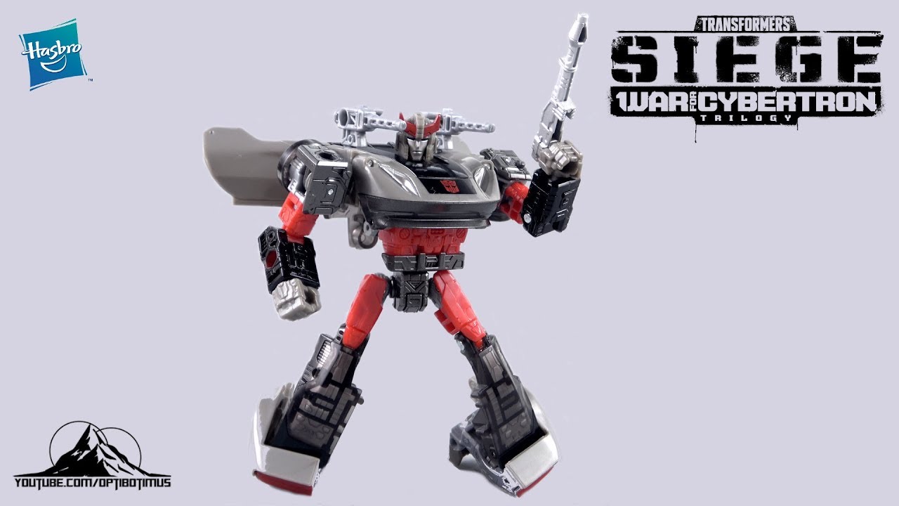Transformers Siege 35th Anniversary Deluxe Class BLUESTREAK - YouTube