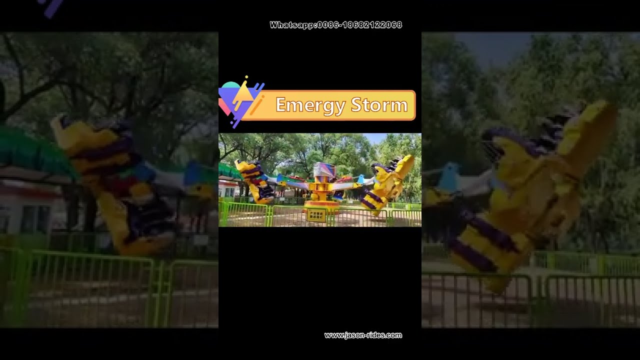 Energy Storm Ride | Amusement Park Games Supplier - YouTube