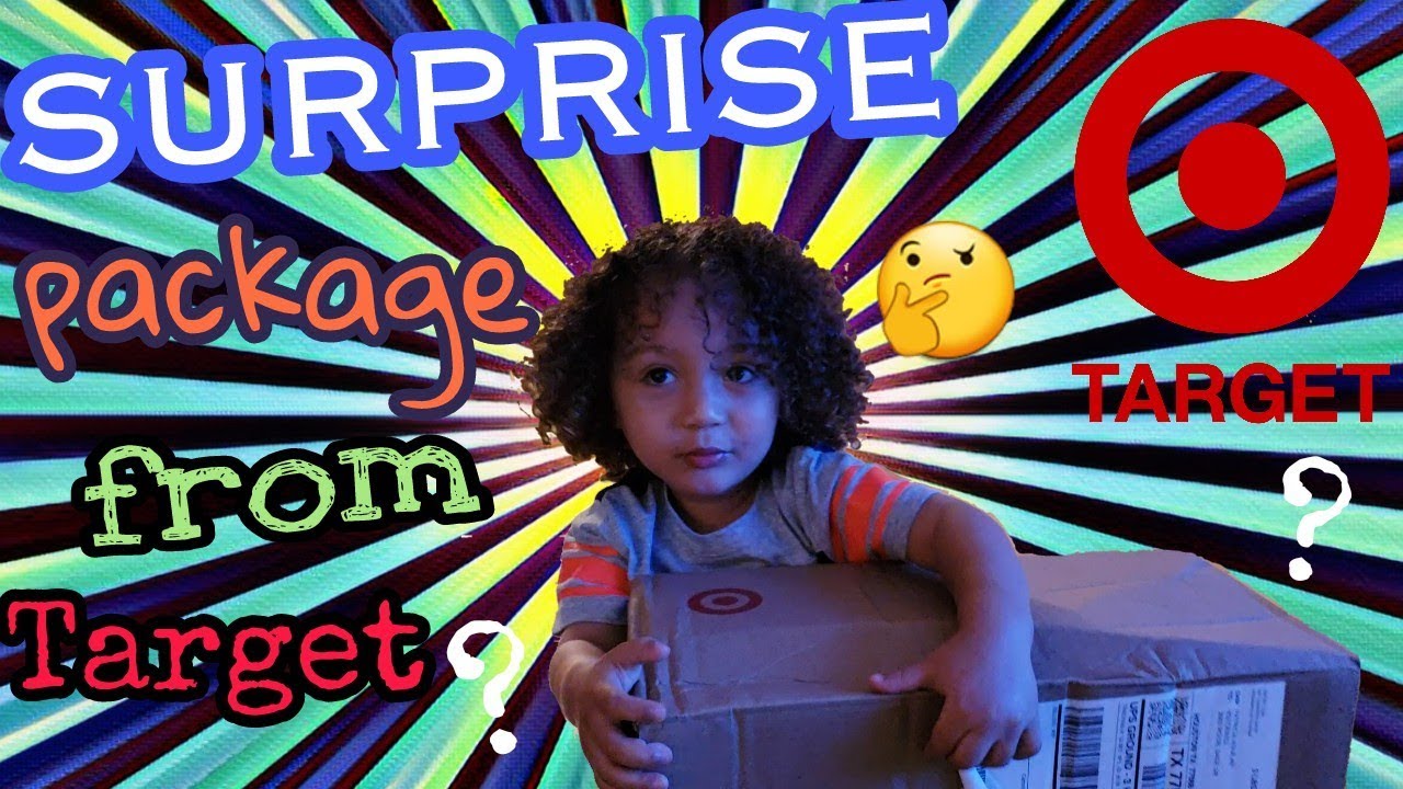 SURPRISE Package from Target Part 2 | What's in the box??? - YouTube