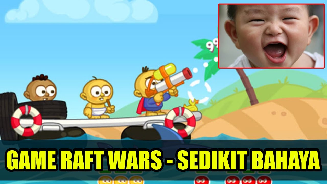 GAME RAFT WARS - GAME LUCU - YouTube