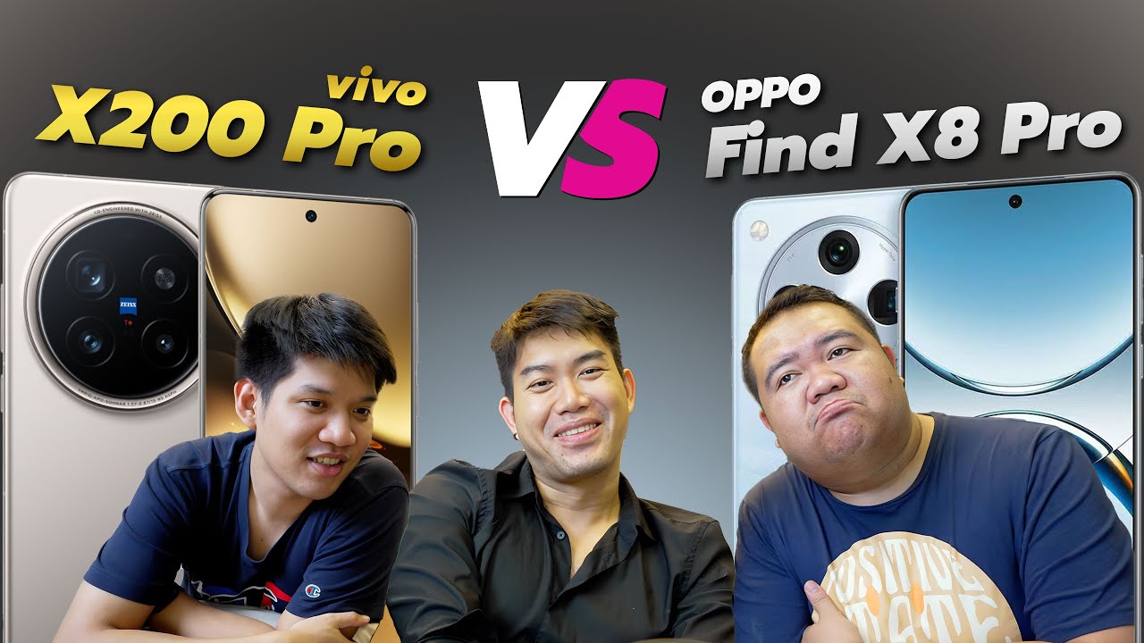 Vivo X200 Pro VS OPPO X8 Pro มหากาพย์ภาพถ่ายเอาให้จบ - YouTube