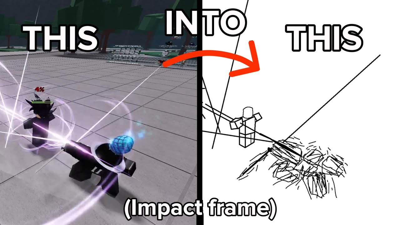 WHAT IF FLASH STRIKE HAS IMPACT FRAME!? | Roblox - YouTube