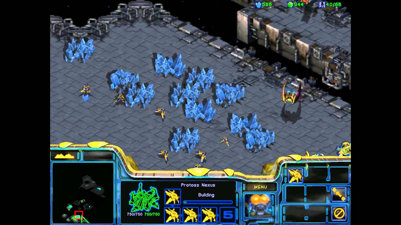 Starcraft 1: Insurrection - Protoss 01 - Satellite Platform - YouTube