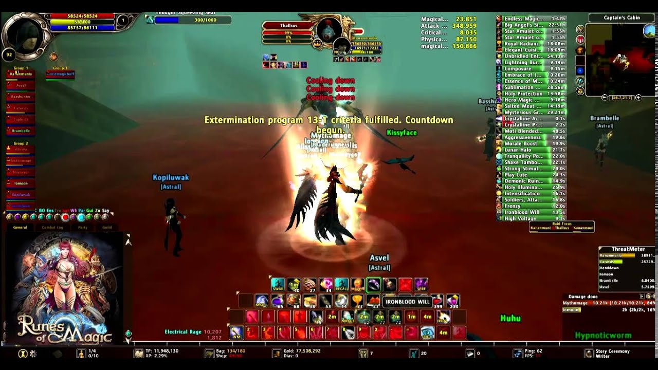 Runes of Magic - Crypt of Eternity after K/W nerf - YouTube